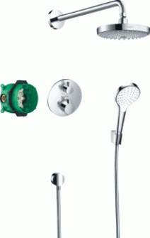 PORCELANICO Hansgrohe Croma Select S - Podtynkowy Zestaw Prysznicowy ...