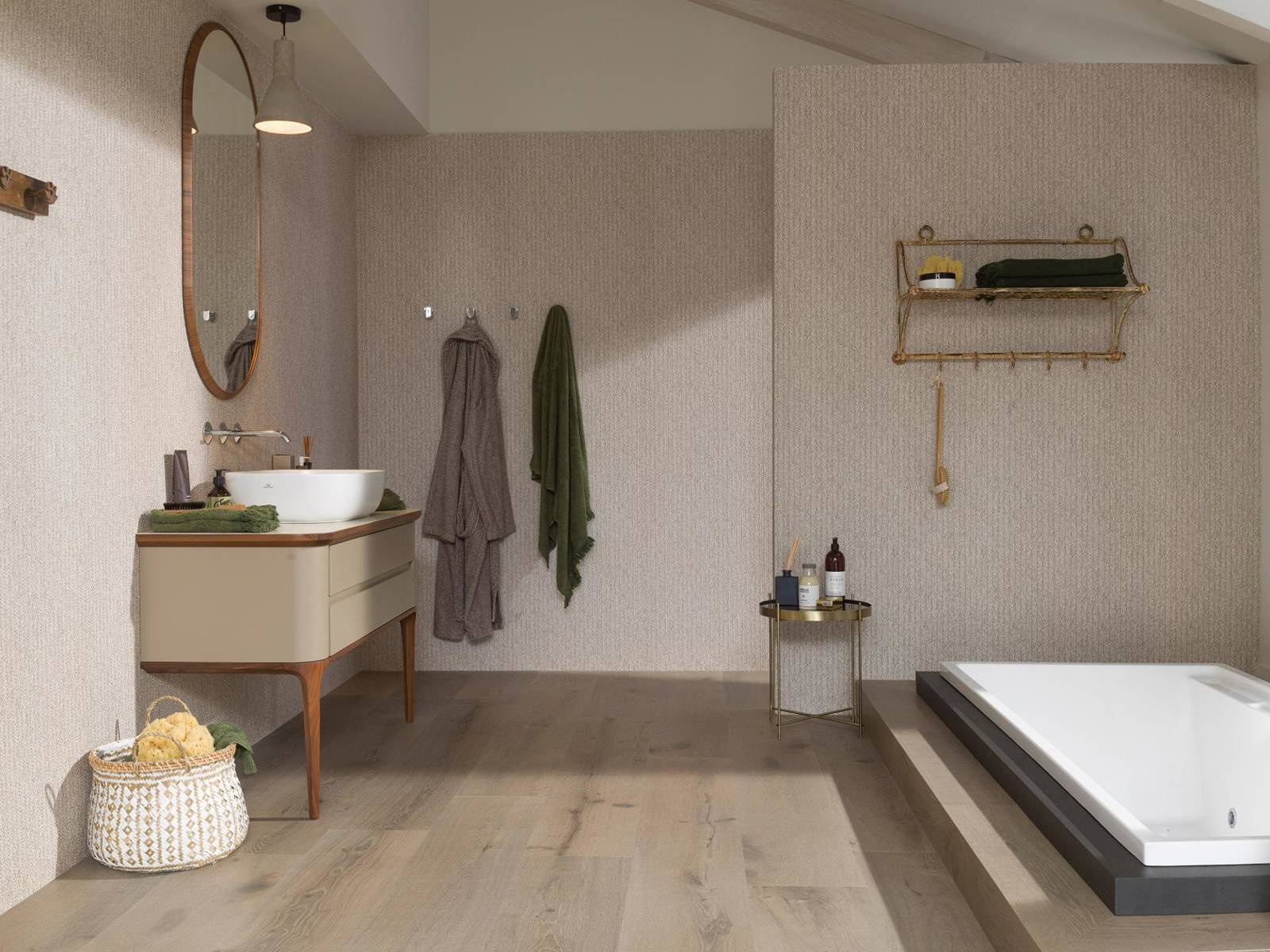 PORCELANICO Porcelanosa Treccia Natural 59.6 X 150 Płytki Ceram ...